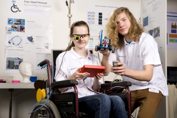 Eye-controlled wheelchair uses Raspberry Pi 2 - Raspberry Pi Pod and ...