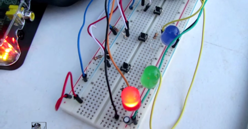 Beginners electronics project on the Raspberry Pi needs the correct code - Raspberry Pi Pod and ...