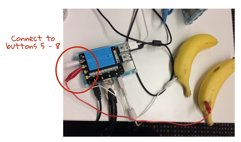 Create a banana beat box with the Raspberry Pi - Raspberry Pi Pod