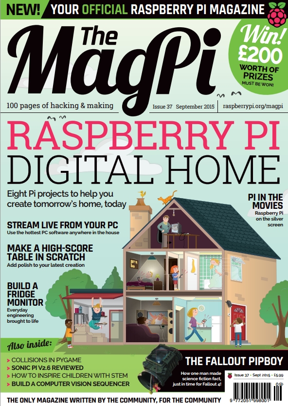 September 2015 issue of The MagPi is now available - Raspberry Pi Pod ...