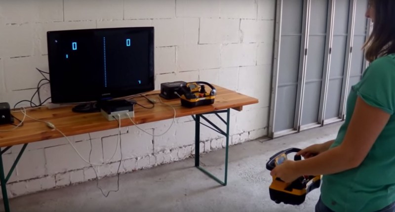 Raspberry Pi pong game uses crane controllers - Raspberry Pi Pod and ...