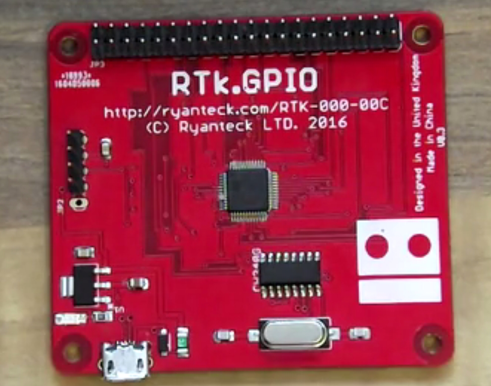Ryanteck launches USB compatible Raspberry Pi GPIO header on Kickstarter - Raspberry Pi Pod and ...