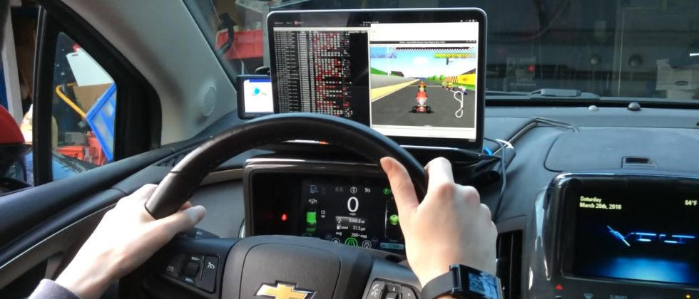 Using a real car and a Raspberry Pi as a Mario Kart 64 controller ...
