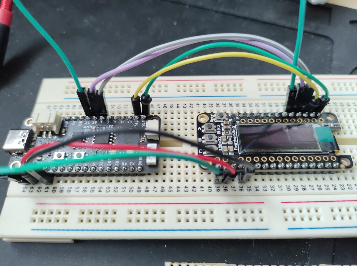 Create a weather forecasting station using a Feather S2 and an OLED - Raspberry Pi Pod and micro ...