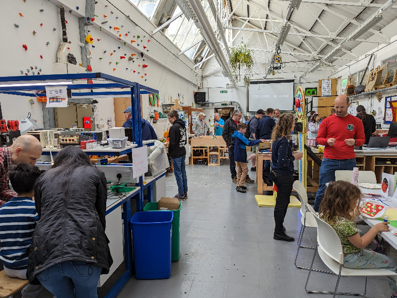 The Return of Cambridge Raspberry Jam - 22nd April 2023 at Makespace! - A review - Raspberry Pi ...