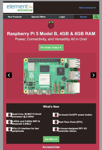 Raspberry Pi 5 launched... for pre-orders - Raspberry Pi Pod and micro ...